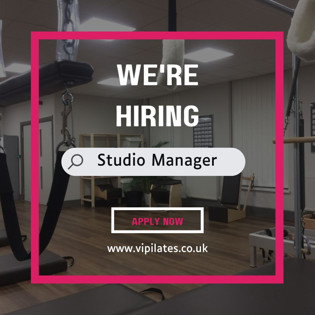 Could you be our new Studio Manager? - VI Pilates